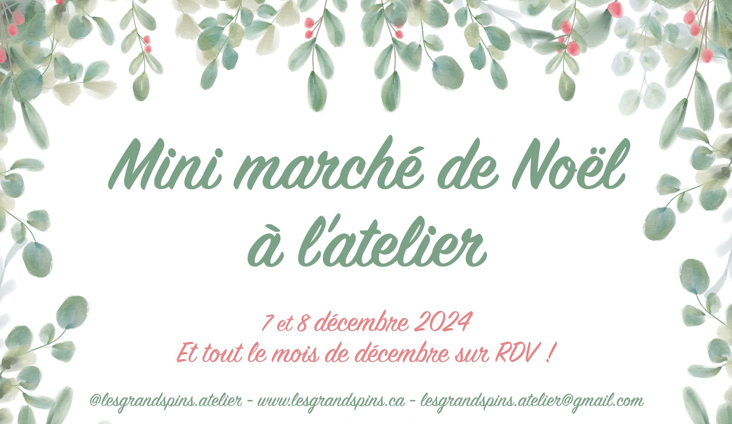 Mini marché à l'atelier - Édition 2024 ! - Les Grands Pins